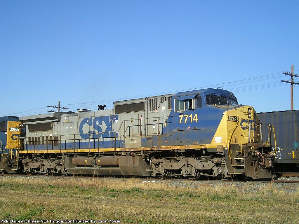 CSXT 7714 On CSX J 032